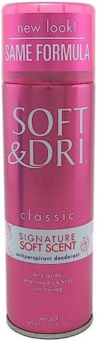 Amazon.com : Soft & Dri Classic Aerosol Anti-Perspirant Deodorant ...