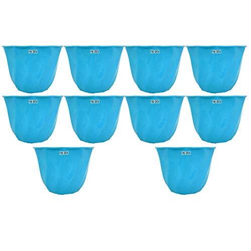 Plastic Pot Solitaire Blue 1-20 Set of 10 : Amazon.in: Garden & Outdoors