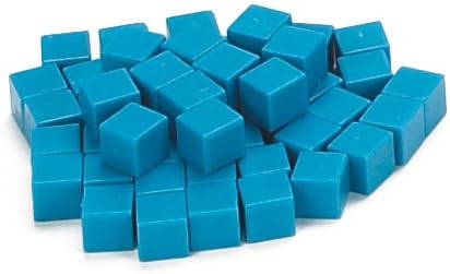 Amazon.com: EAI Education Base Ten Units: Blue Plastic - Set of 100 ...