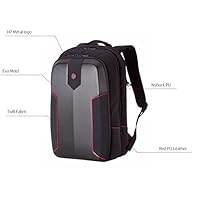 HP Omen Armored 24 Liter Gaming Backpack for 15-inch Laptops (Black ...