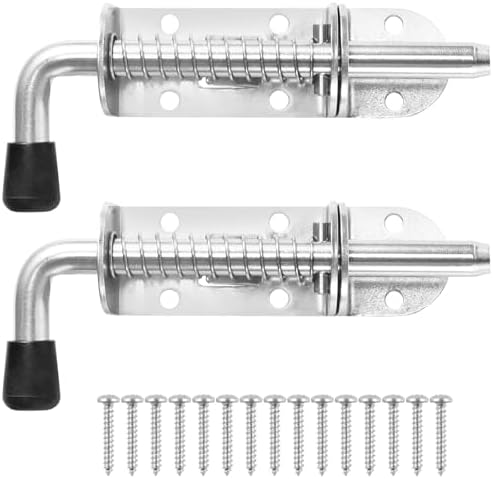 BANCHELLE Spring Loaded Latch Pin Stainless Steel with Pin Receiver and ...