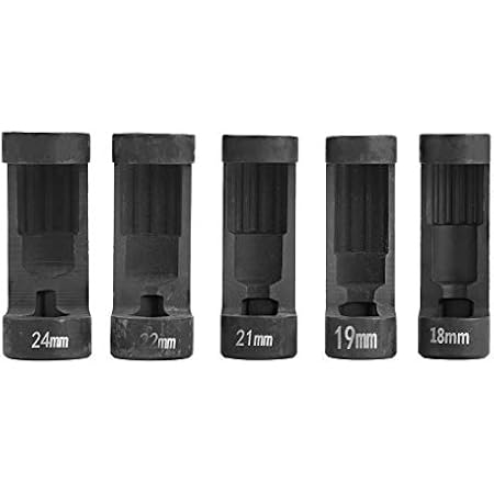 Amazon.com: Strut Nut Socket，Suspension Strut Socket Tool 5pcs 12 Point ...