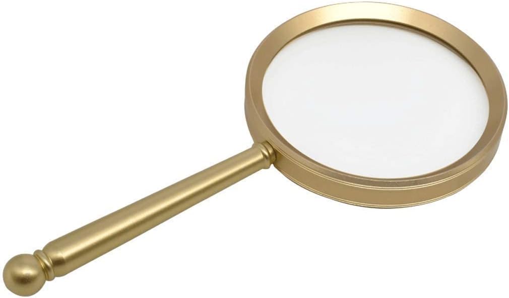 Lupe, Leselupe zum Lesen von Büchern, Inspektionen, Münzen, Steinen ...