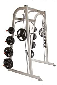 Amazon.com: New TKO Balance Solid Smith Exercise Machine Squat Rack ...
