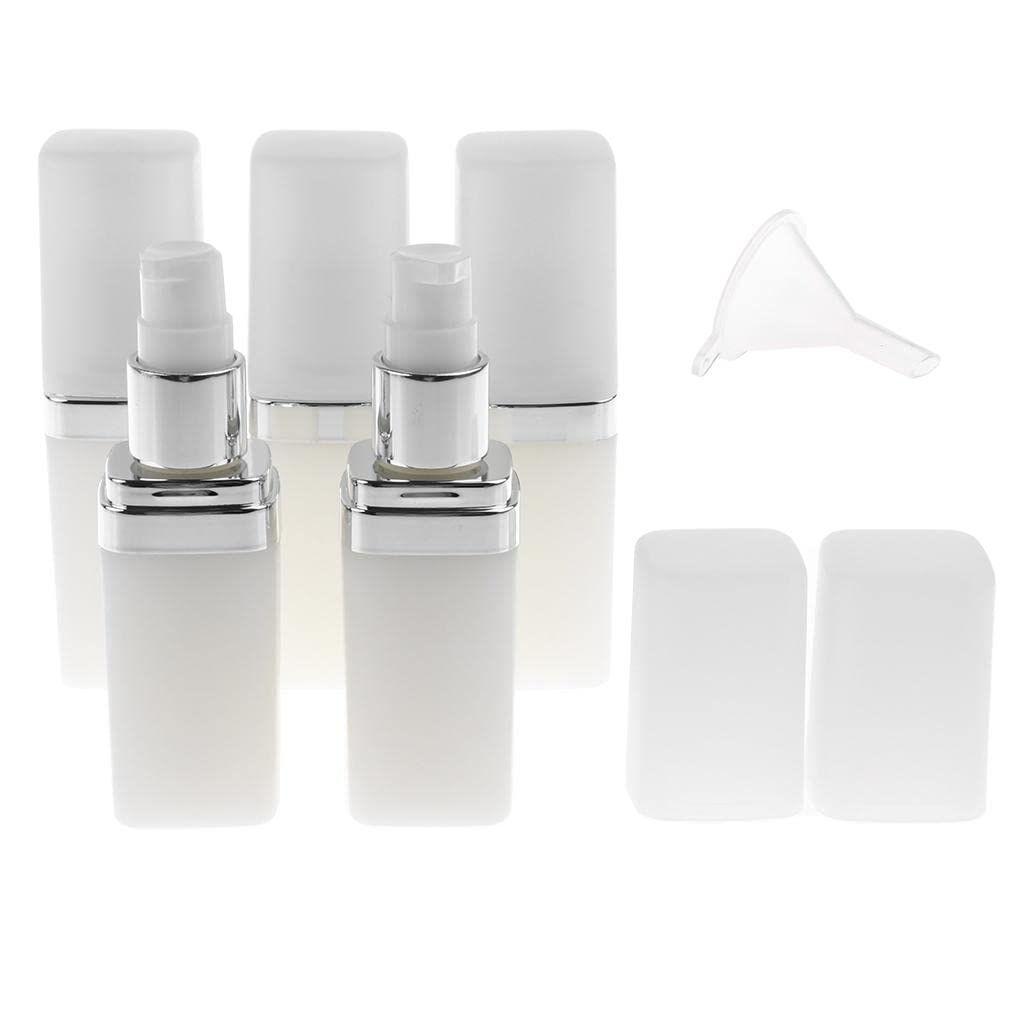 FHS 5x 15ml Travel Refillable Empty Shoo Perfume Cream Spray Bottles ...