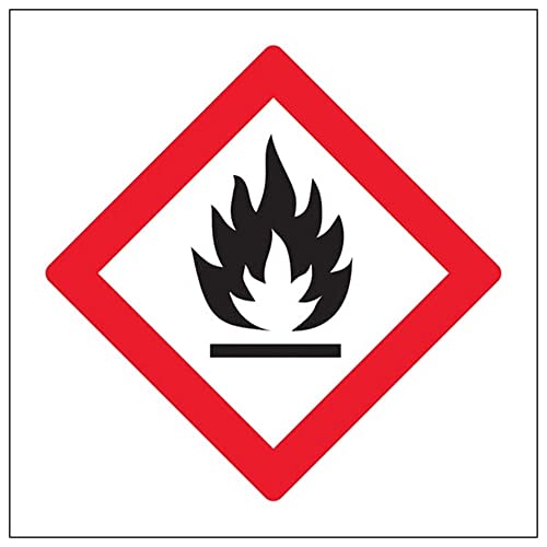 V Safety Flammable gasses, liquids, solids-300x300mm-Magnetic Safety ...