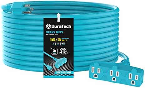 Amazon.com: EP 50 Ft Outdoor Extension Cord with Lighted End, 12/3 ...