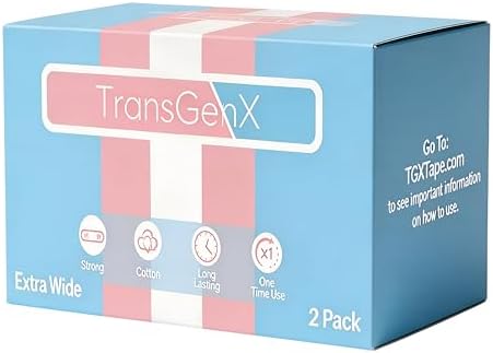 TransGenX 2 Pack 10cm Wide FTM Trans Breast Band - The Best Trans Tie ...