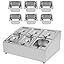 Amazon.com: Pizza Topping Station Organizer Condiment Container ...