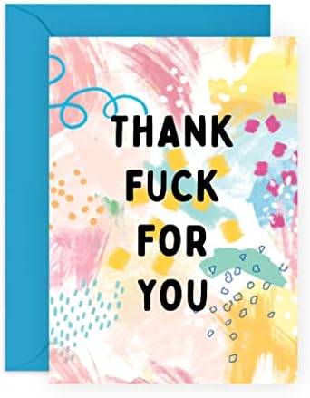 Central 23 Thank You Card For Men Women Funny - Cute Appreciation Gifts ...