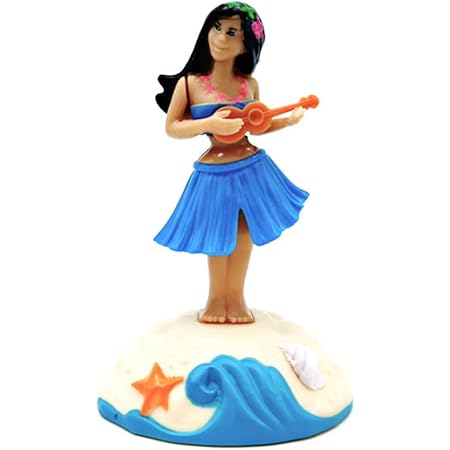 Amazon.com: Zcargel Solar Dancing Figurine, Hawaii Dancing Girl Solar ...