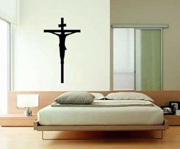 Crucifiction Cross Vinyl Wall Decal Sticker Graphic By LKS Trading Post ...