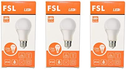 FSL LED Bulb A60 12W E27 AC220-240V White/Warm White/Yellow (Price of ...