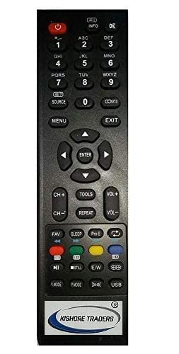 Buy Generic Reliance Reconnect Inbuilt Set Top Box LCD/LED TV Remote ...