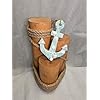 Amazon.com: Set of 3 Nautical Wood Piling Decorations with Beautiful ...