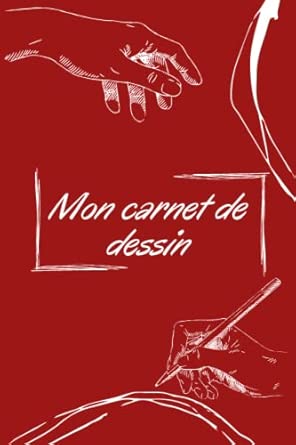 Amazon.com: Mon carnet de dessin: Carnet pages blanches pour dessin ...