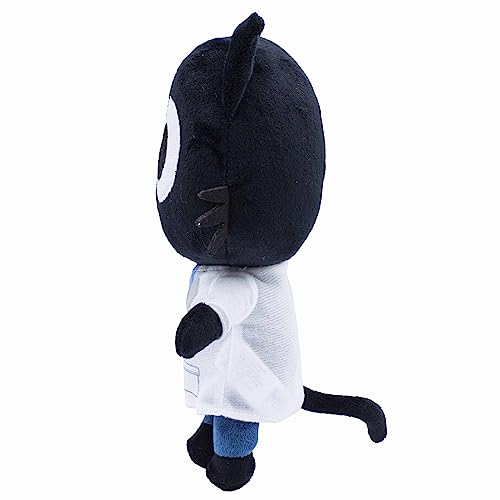 Milo Black Cat Plush Stuffed Animal – 20cm Doctor Milo Soft Toys from ...
