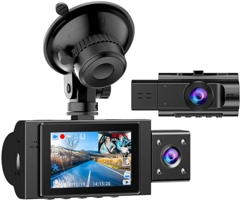 Amazon.com: Dash Cam, Black Box Traffic Recorder, 3 Way Dash Camera ...