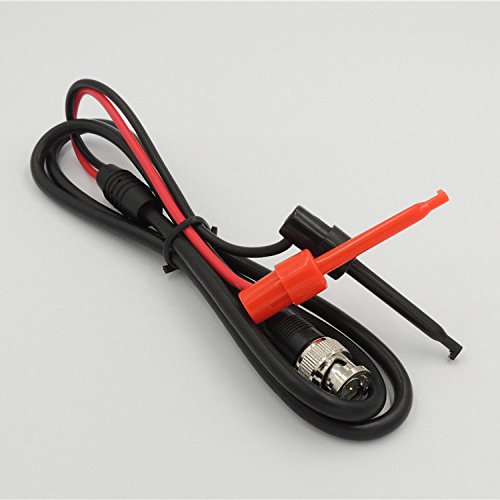 Generic Oscilloscopes Probe Coaxial Cable with BNC Male plug to IC hook ...