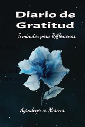 Diario de Gratitud: 5 minutos para reflexionar (Spanish Edition ...