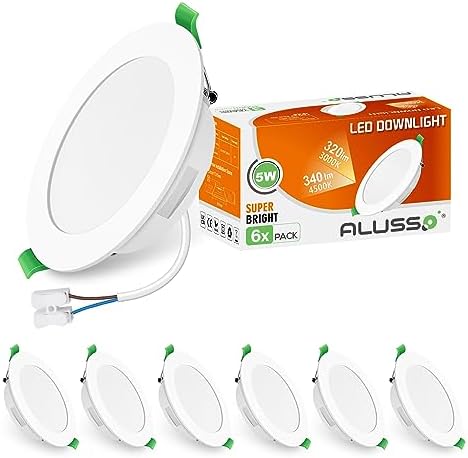 ALUSSO LED Spotlights Ceiling Lights 5W, Neutral White 4500K LED ...