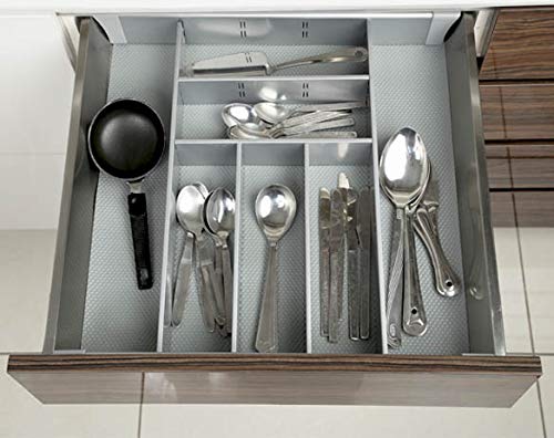 Now & Ever Metal Drawer Divider, 600 x 470 mm, Silver Grey : Amazon.in ...