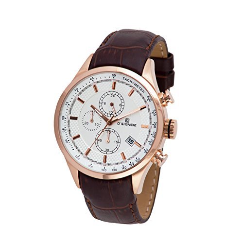 D'SIGNER ANALOG CHRONOGRAPH MEN'S WATCH (brown) : Amazon.in: Fashion