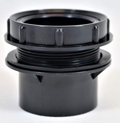 eco-filtration 50MM THREADED TANK CONNECTOR KOI FISH PUMP FILTER PIPE ...