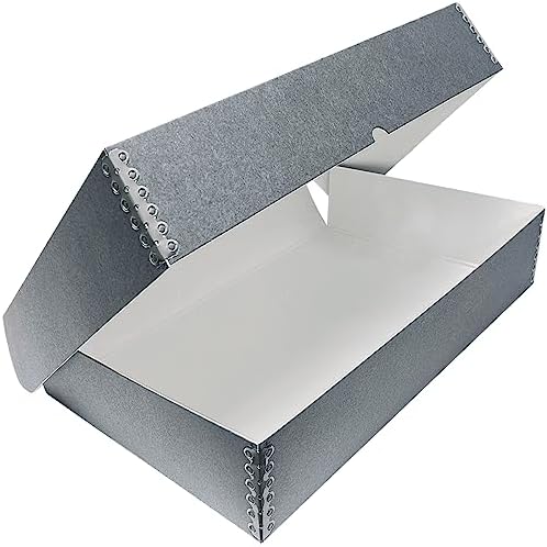 Amazon.com: Lineco, 10x15 Clamshell Archival Folio Storage Box, 3" Deep ...