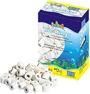 Fish R Fun Aquarium Ceramic Bio Rings Filter Premium Ceramic Rings ...