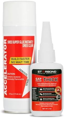 Hot Stuff Special T Thick CA Glue (2oz) & NCF Quick Aerosol Accelerator ...