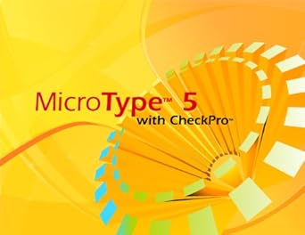 MicroType 5 with CheckPro Windows Network Site License CD-ROM for ...