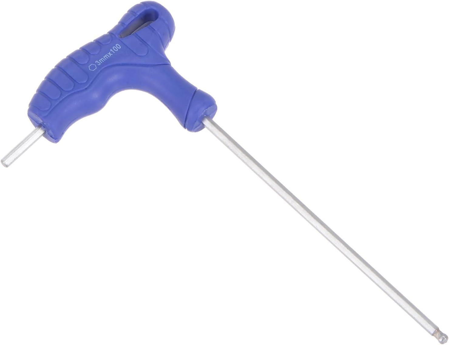 CoCud T-Handle Ball End Hex Key, 3mm Hex, CR-V Steel Metric T-Key ...