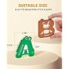 Amazon.com: JoyCat Wooden Thick Alphabet Magnets for Toddlers Fridge ...