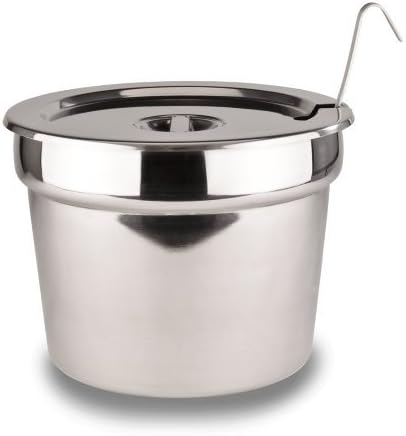 Amazon.com: Stainless Steel Insert Pan With Lid For 11 quart Soup/Food ...