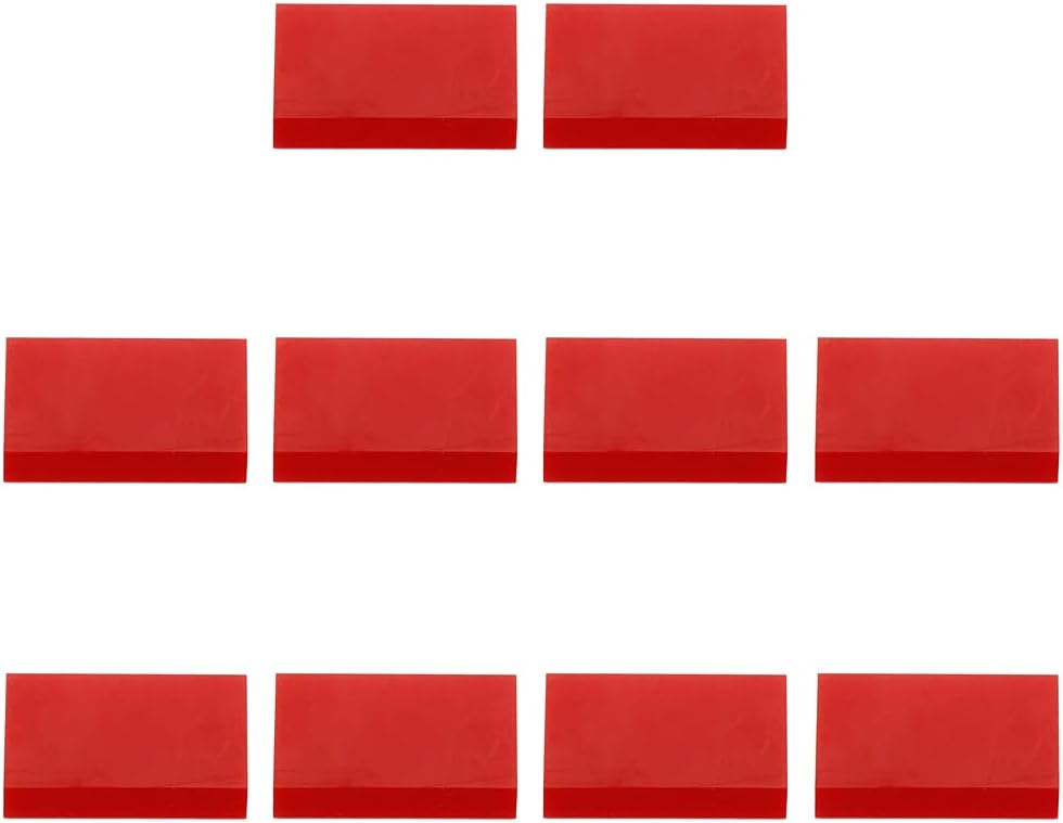 Amazon.com: 10 Pieces Mini Squeegees Screen Printing Squeegee Rubber ...