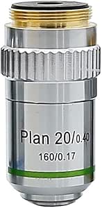 Amazon.com : Microscope Kit Plan Achromatic Objective Lens 4X 10X 20X ...