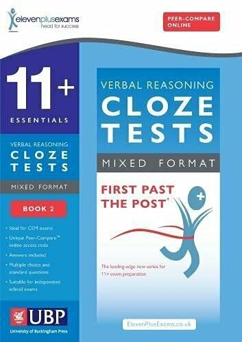 Amazon | 11+ Essentials Cloze Tests | Eleven Plus Exams | Reading & Writing