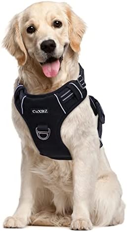 Funfox Dog Harness Medium Breed No Pull, Adjustable Dog Vest Harness ...