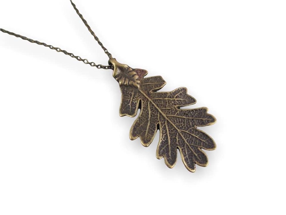 Amazon.com: Bronze Oak Leaf Apprentice Ranger Pendant Necklace ...