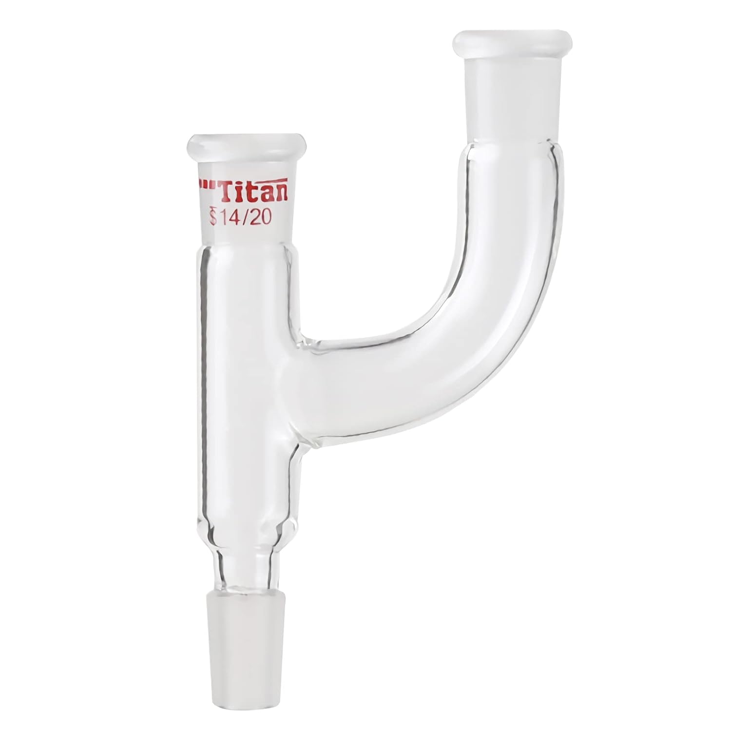 ADAMAS-BETA 3 Way Claisen Adapter Glass Distillation Adapter with 14/20 ...