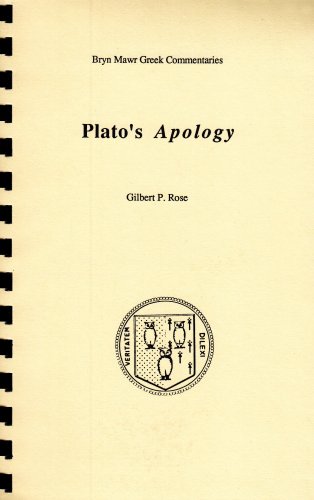 Plato's Apology (Greek Commentaries Series)(Greek & English): Plato ...