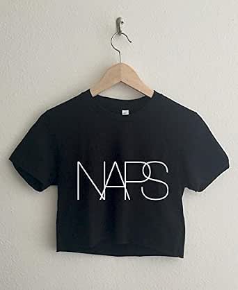 Amazon.com: Ava Wilde Naps Cosmetics Crop Tee : Clothing, Shoes & Jewelry
