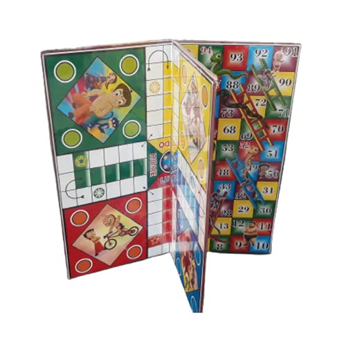 Buy Trex Foldable Ludo Game with Ludo Pawns and Acrylic Dice 30 cm Ludo ...