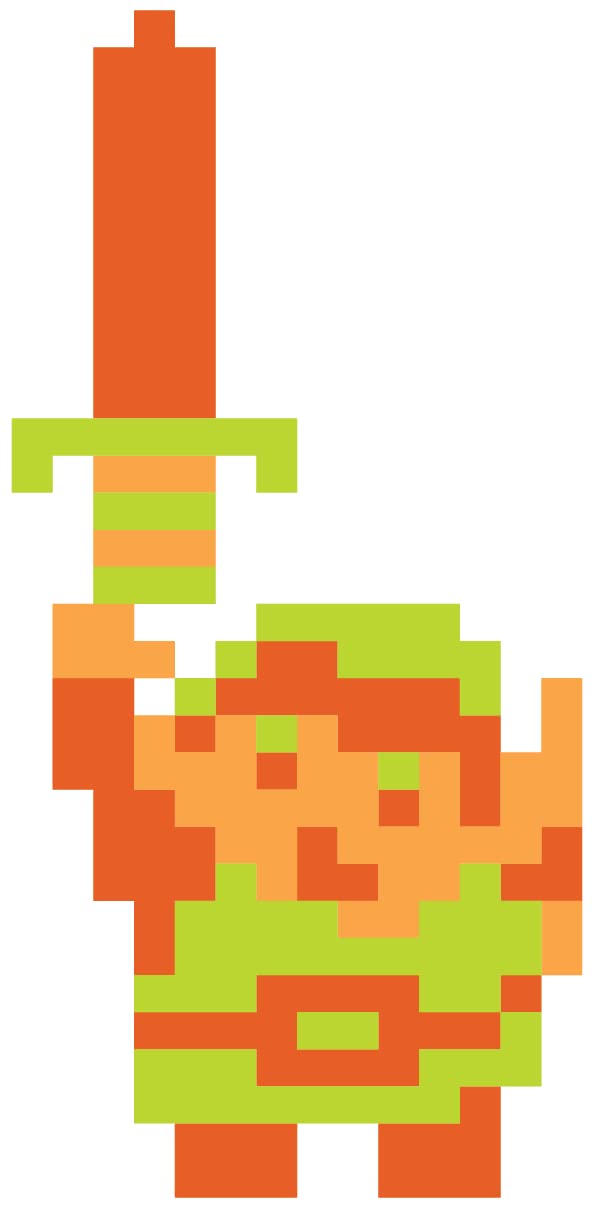 Zelda Sprites 8 Bit