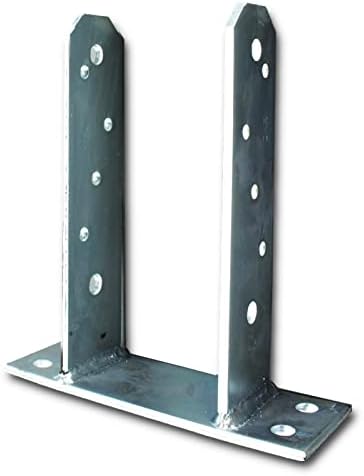 BRESKO U-Pfostenträger verzinkt Stützenfuß Pfostenschuh Pfostenanker ...