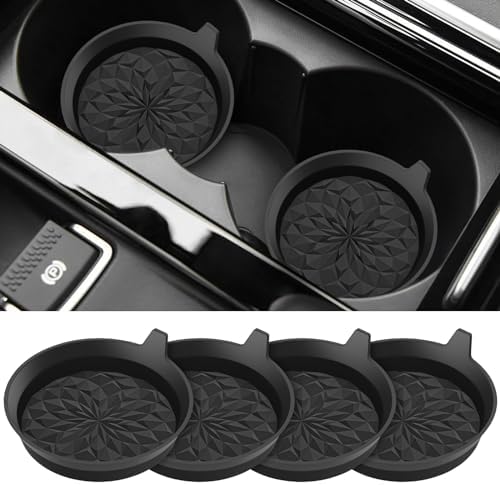 ME.FAN Car Cup Coasters [4 Pack] Silicone Cars Coasters - Universal Non ...