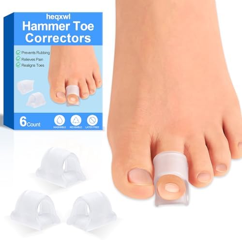 Amazon.com: WUTAIN Toe Straightener-Soft and Skin Friendly Hammertoe ...