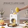 Amazon.com: TER Electric Cheese Grater with 5 Blades – 5-in-1 Gourmet ...
