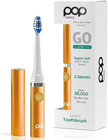 Amazon.com: Pop Sonic Electric Toothbrush (Orange) - Travel ...